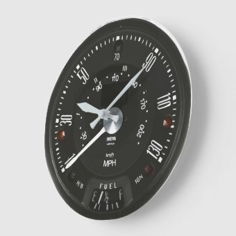 Classic Smiths Speedo Clock | Zazzle