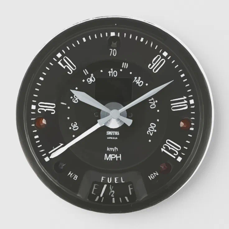 Classic Smiths Speedo Clock | Zazzle