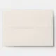 Classic Solid Matching Wedding Blank Ivory Cream Envelope | Zazzle