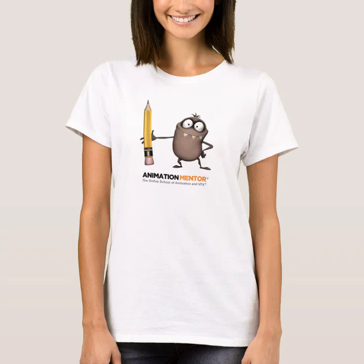 Classic Spike Women's T-Shirt - Animation Mentor | Zazzle