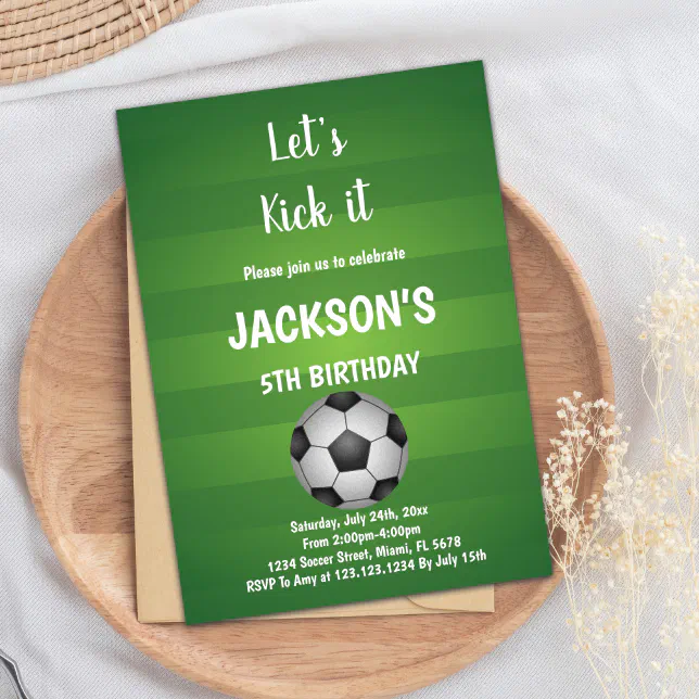 Classic Sports Party Theme Invitation | Zazzle