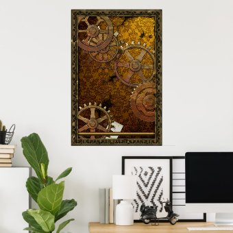 Classic Steampunk Poster | Zazzle