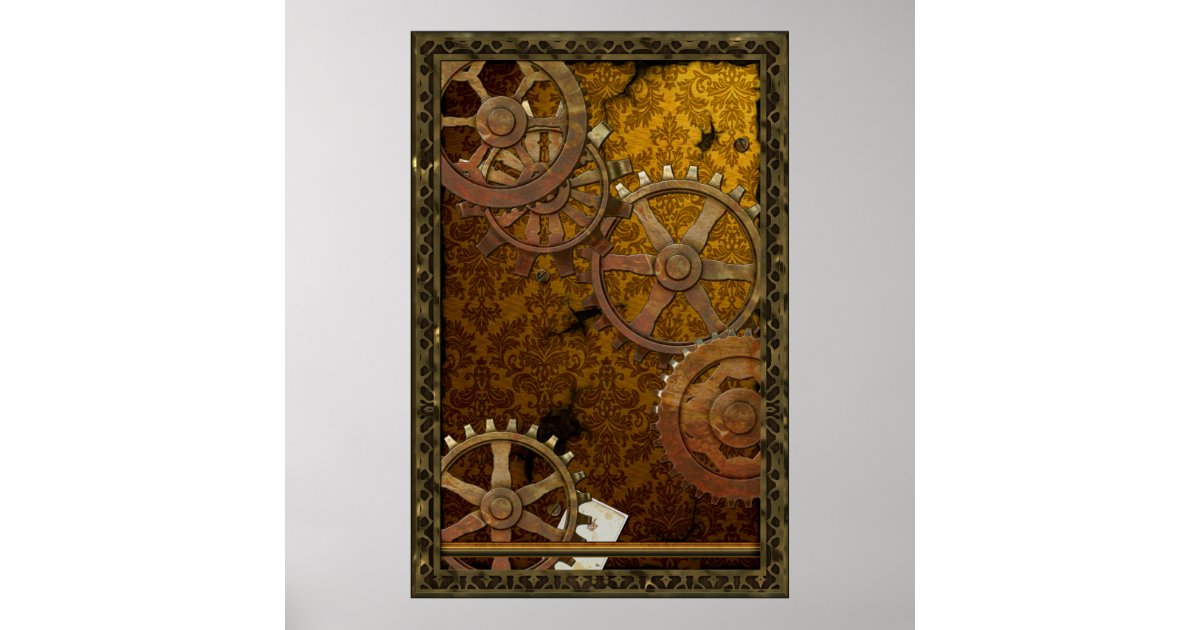 Classic Steampunk Poster | Zazzle