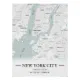 Classic style city map of New York City, USA Poster | Zazzle