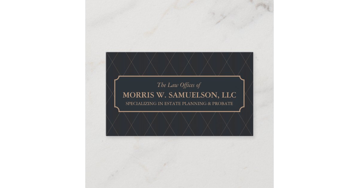 Classic Style Designer Business Card | Zazzle