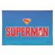 Classic Superman Bold Logo Cloth Placemat | Zazzle