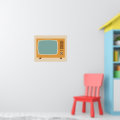 Classic Television Set Graphic Poster | Zazzle