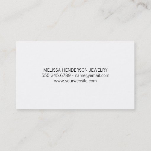 Classic | Texture | Stone Business Card | Zazzle