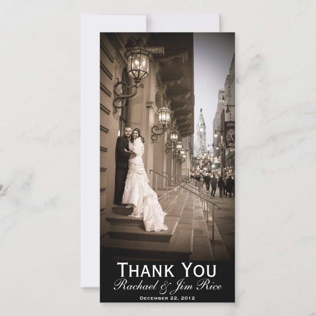Classic Thank You Card | Zazzle