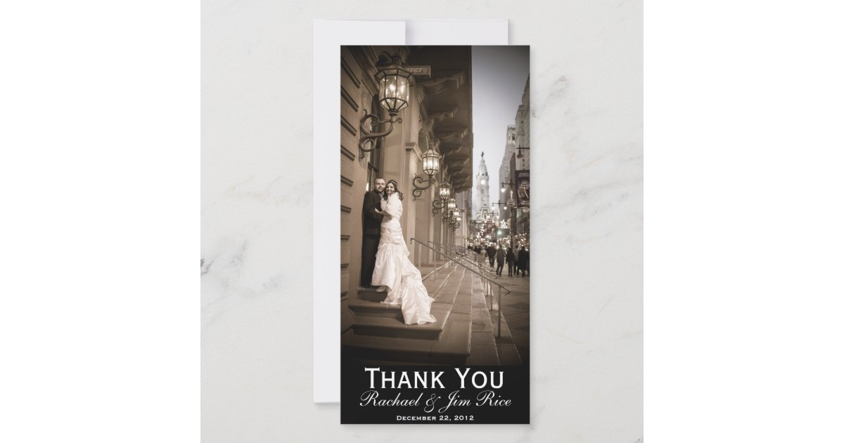 Classic Thank You Card | Zazzle