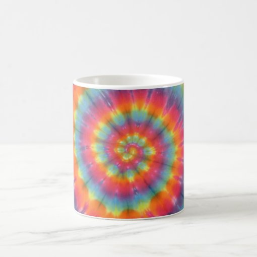 Classic Tie Dye Swirl Coffee Mug | Zazzle