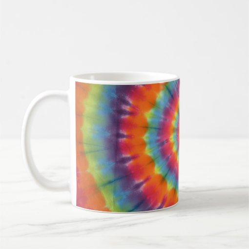 Classic Tie Dye Swirl Coffee Mug | Zazzle