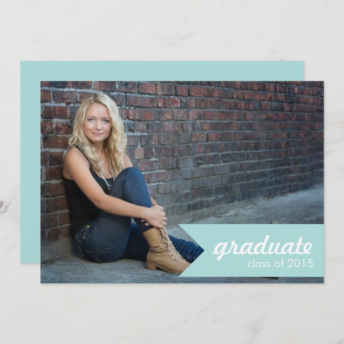 Classic Tiffany Graduation Announcement - Invite | Zazzle.com