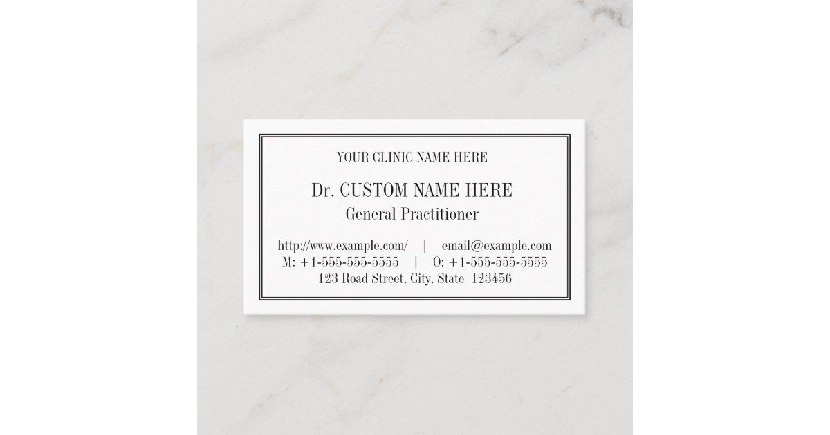 Classic, Traditional Business Card | Zazzle