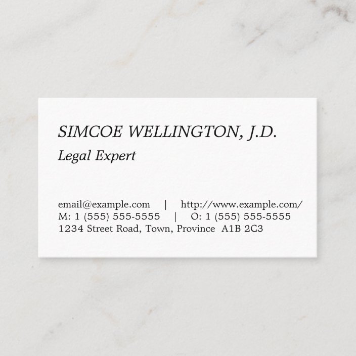 Classic & Traditional Professional Business Card | Zazzle.com