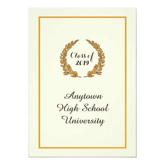 Classic Traditional Style Graduation Announcement | Zazzle.com