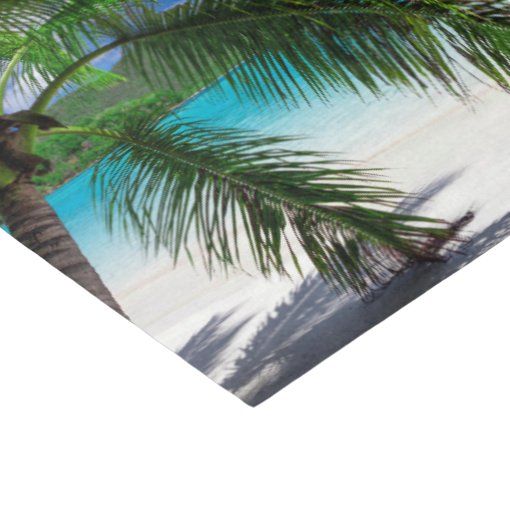 Classic Tropical Island Beach Paradise Tissue Paper | Zazzle