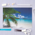 Classic Tropical Island Beach Paradise Tissue Paper | Zazzle
