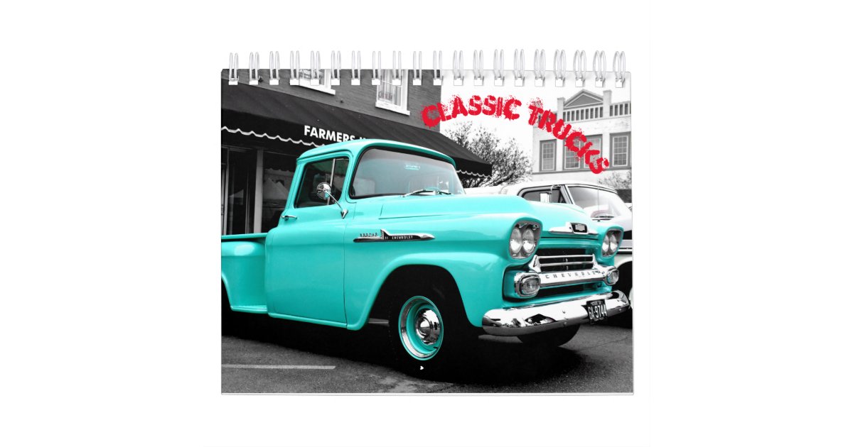 Classic Trucks Calendar | Zazzle.com