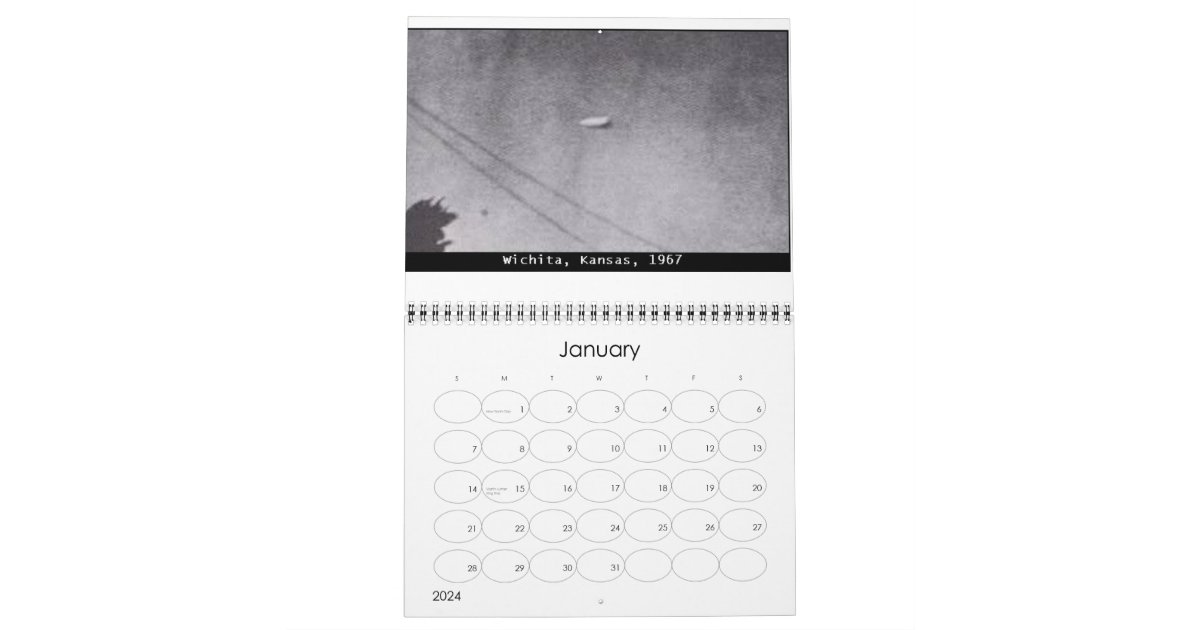 Classic UFOs Calendar | Zazzle
