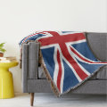 Classic Union Jack UK Flag Throw Blanket | Zazzle