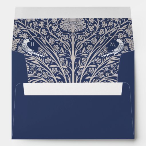 Classic Victorian-Inspired Wedding Envelope | Zazzle