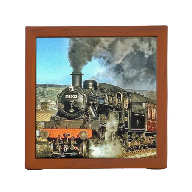 Classic Vintage Steam Engine Train Desk Organizer | Zazzle