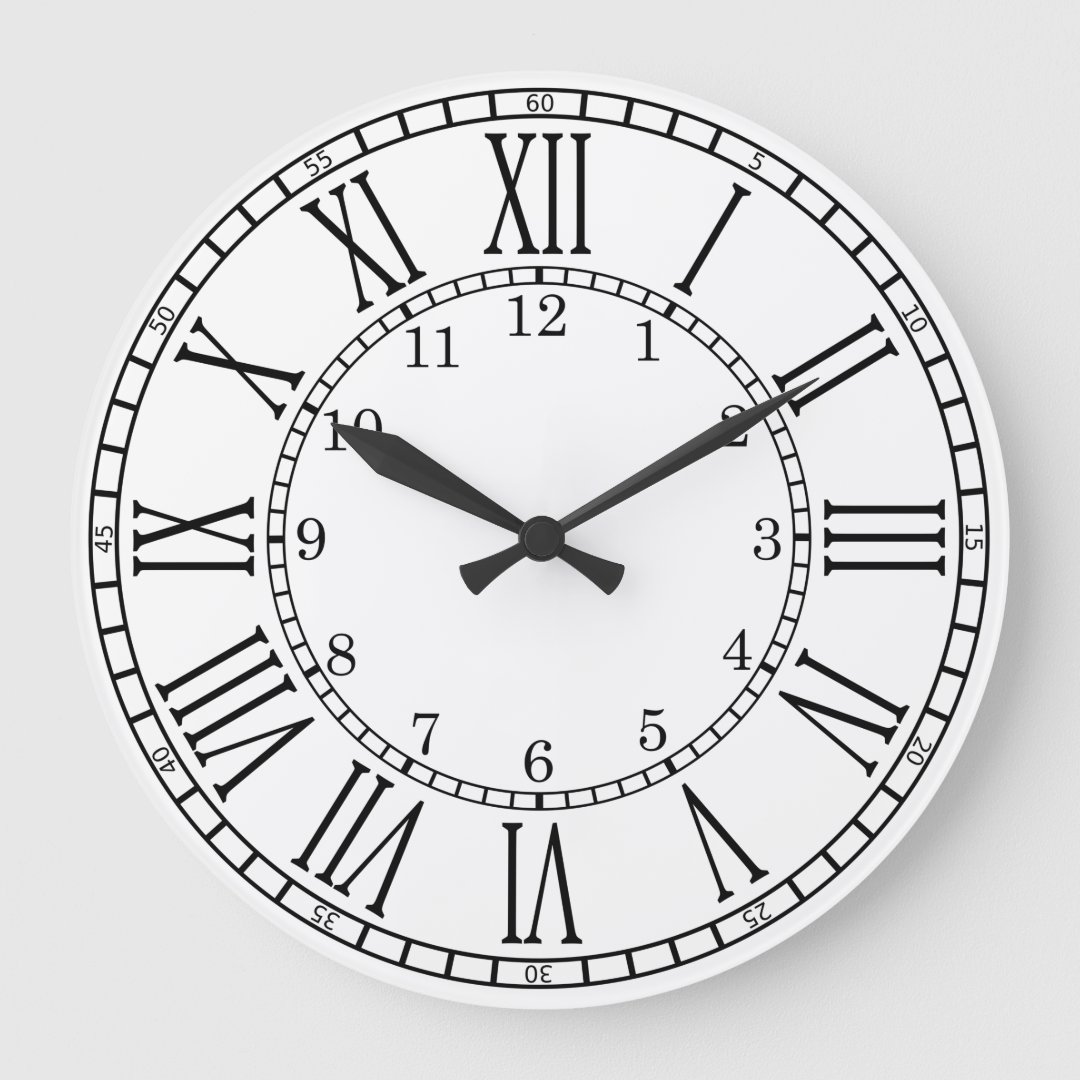 classic wall clock | Zazzle