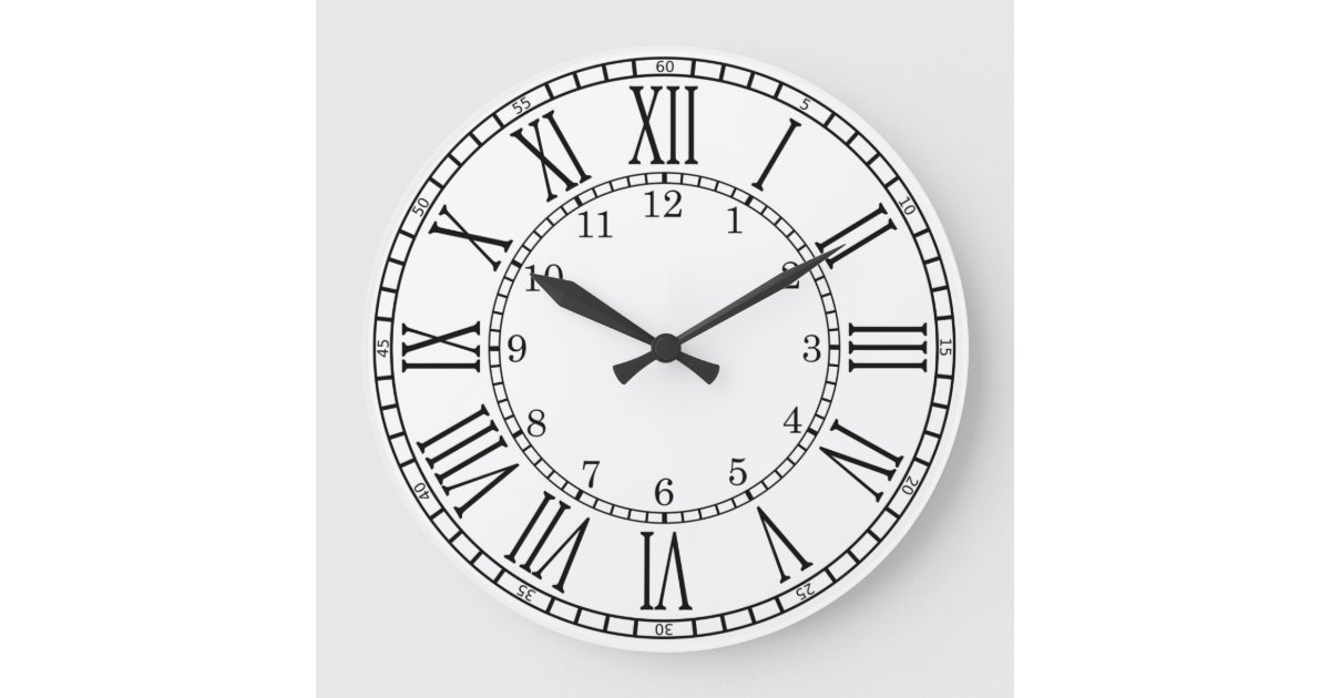 classic wall clock | Zazzle