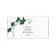 Classic watercolor Green English Ivy Label | Zazzle