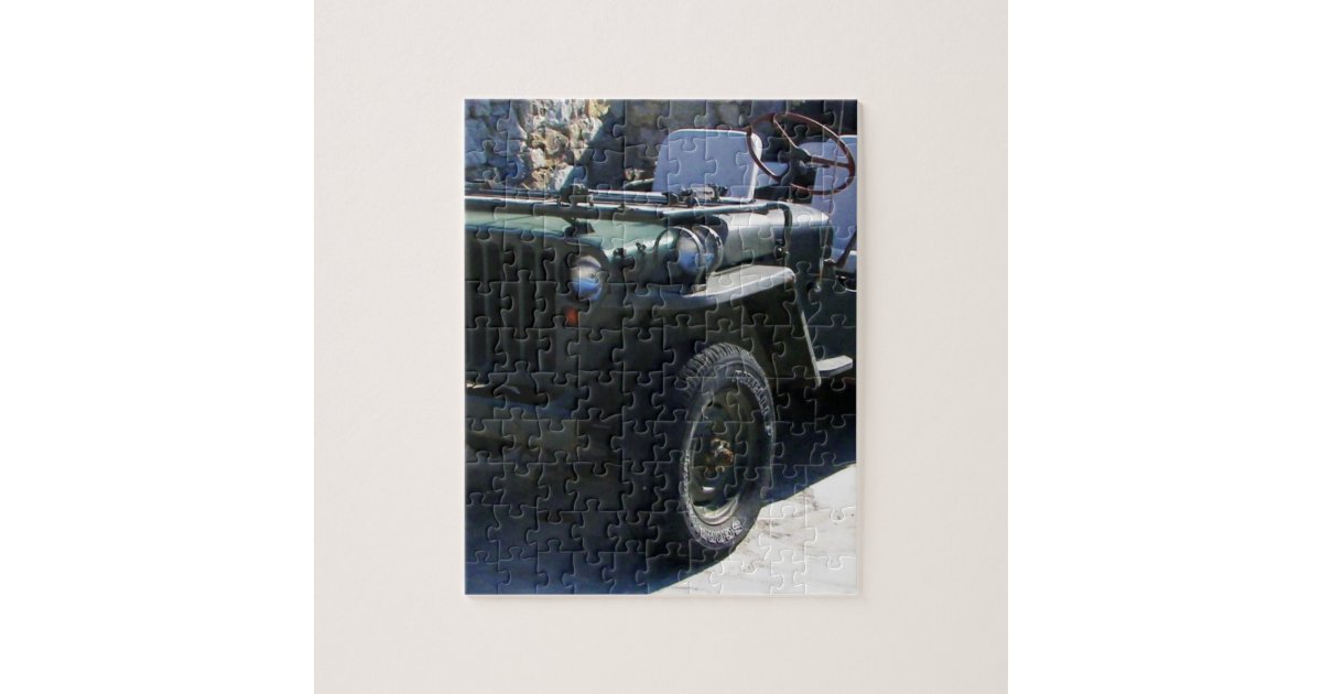 Classic Willy's Jeep. Jigsaw Puzzle | Zazzle