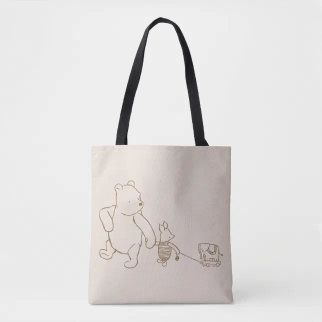 Classic Winnie the Pooh and Piglet 2 Tote Bag | Zazzle