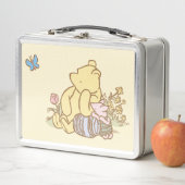 Classic Winnie the Pooh and Piglet Metal Lunch Box | Zazzle