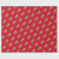 Classic Wizard of Oz red Christmas wrapping paper | Zazzle