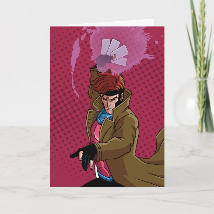 Classic X-Men | Gambit Throwing Playing Cards | Zazzle.com