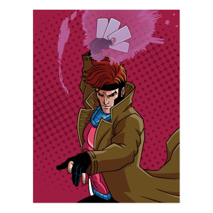 Classic X-Men | Gambit Throwing Playing Cards | Zazzle.com