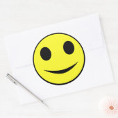 Classic Yellow Face Stickers | Zazzle