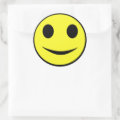 Classic Yellow Face Stickers | Zazzle
