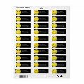 Classic Yellow Happy Face Label | Zazzle