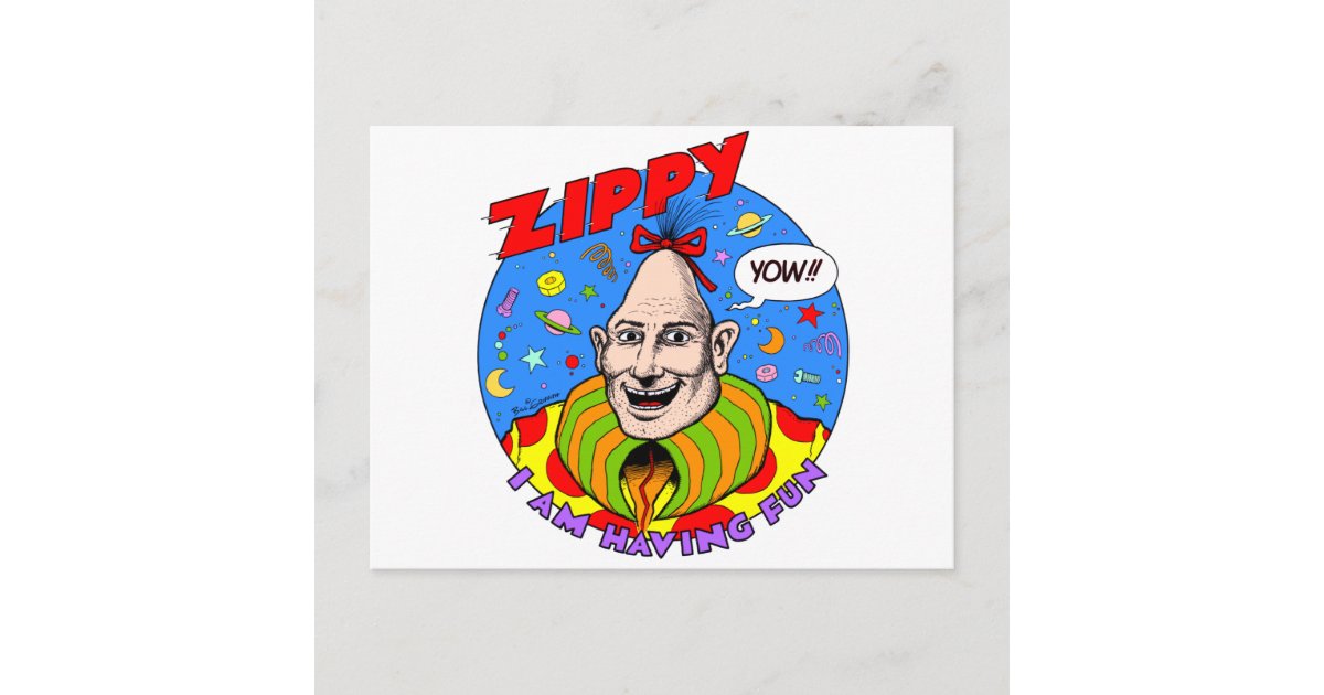 Classic Zippy postcard | Zazzle