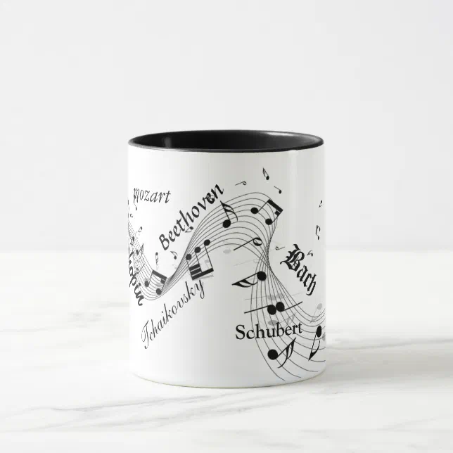 classical composers mug | Zazzle