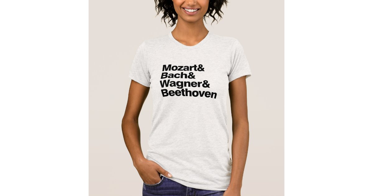 Classical Music Composers Band Funny T-shirt | Zazzle