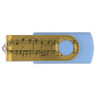 Personalized Music Notes USB USB Flash Drive | Zazzle.com