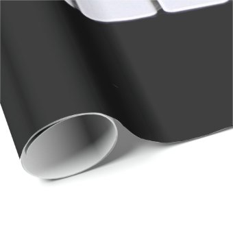 Classical Piano Keys Wrapping Paper | Zazzle