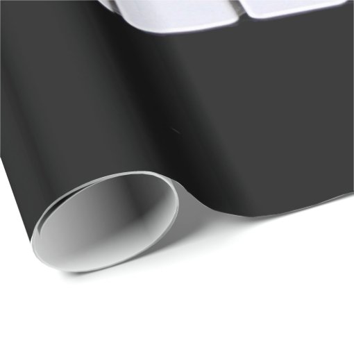 Classical Piano Keys Wrapping Paper | Zazzle