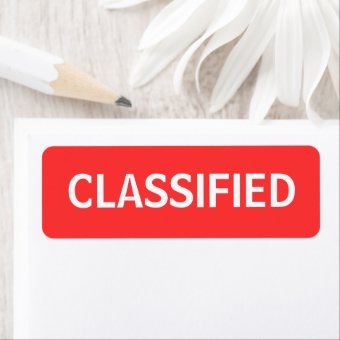 classified label | Zazzle