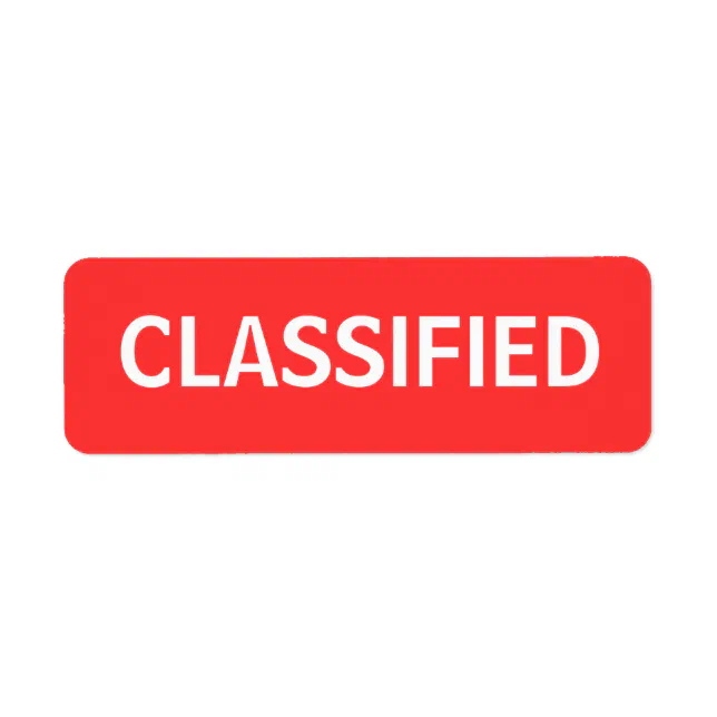classified label | Zazzle