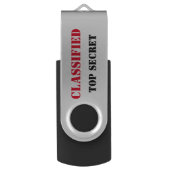 CLASSIFIED TOP SECRET USB FLASH DRIVE | Zazzle