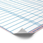 Classroom Attendance Wall Poster | Zazzle