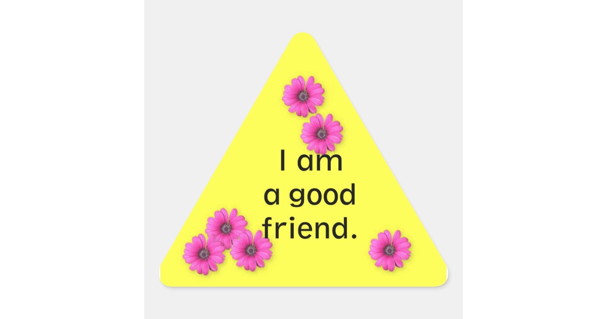 Classroom Behavior Management triangle sticker | Zazzle